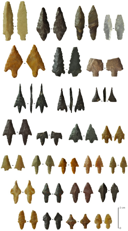 Others Types Of Projectile Points From Jq 101 Examples Open I